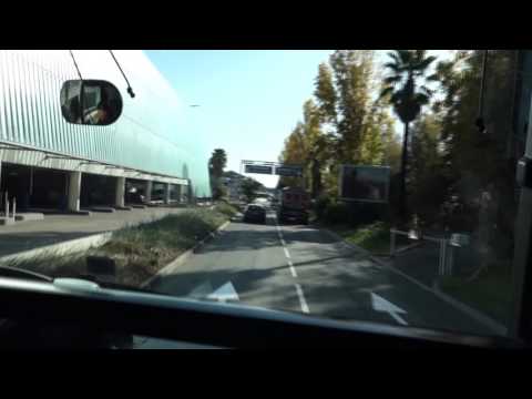 Bus at Nice Airport 2015