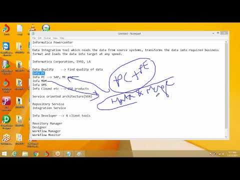 Informatica Power Centre Training | Informatica i.e ETL Tool Tutorials from scratch.