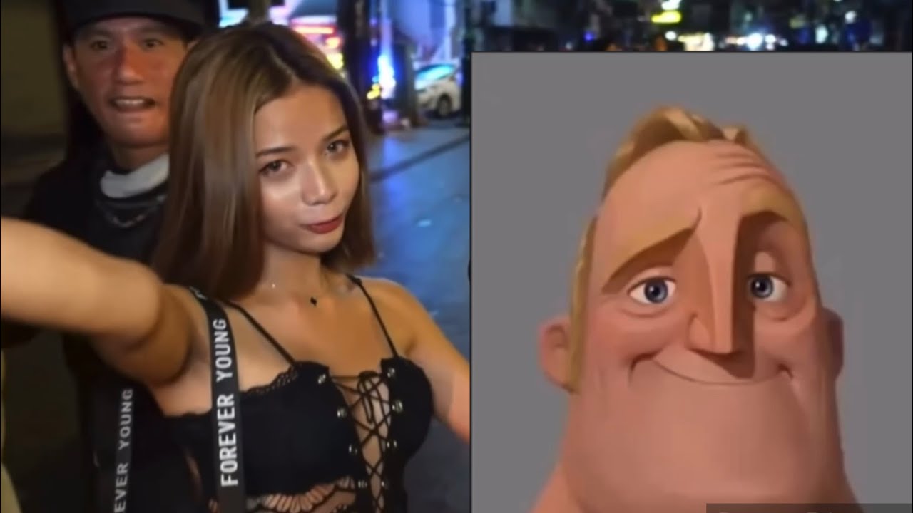 Mr incredible meet lady boy