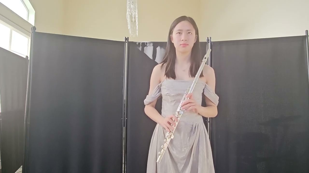 Ziqi Zhou - Flute Concerto in D Major, 2nd Mov. | 2025 Winter Music Competition