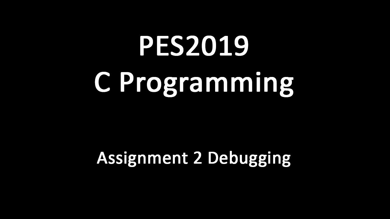 C Programming - Assignment 2 - Debugging