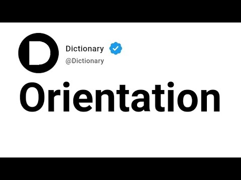 Orientation Meaning In Marathi