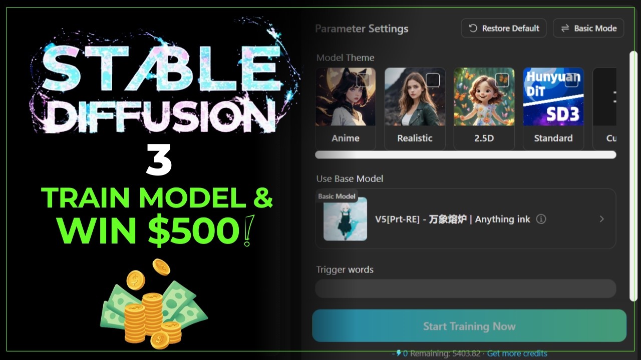 This Tensor Art TUTORIAL Wins You $500 Cash Prize!