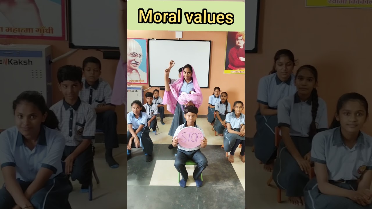 moral values lesson# classroom activity