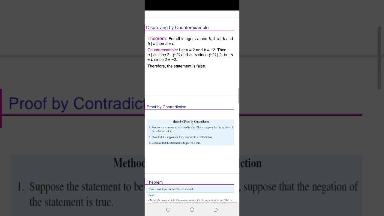 Discrete mathematics lecture12 Methods of Proof,Disproving by Counterexample, Poof by Contradiction