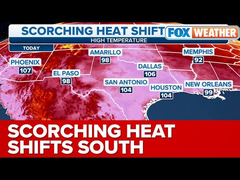 No End In Sight For The Extreme Heat Across Southern US