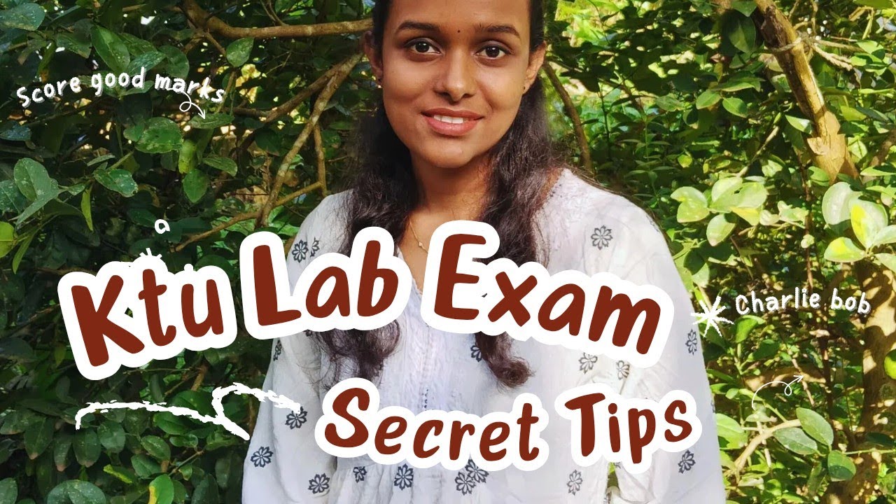 How to score good marks in KTU Lab Exams❗My Secret Tips 💯|Engineering lab exams|Charlie Bob