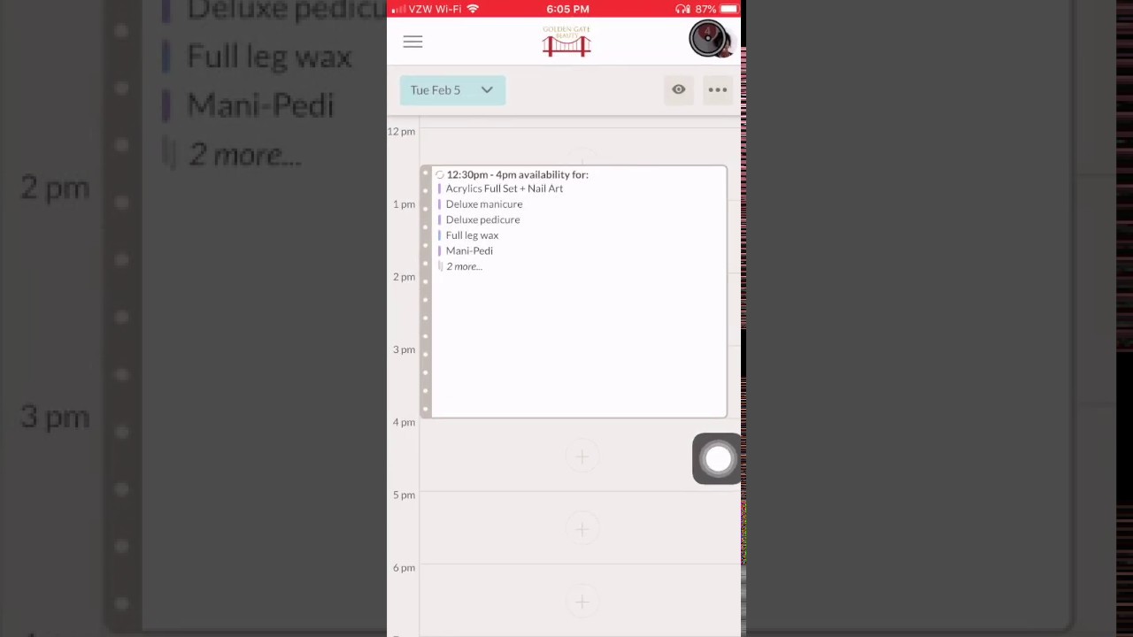 How to Create Availability on Visibook (Full screen to see instructions)