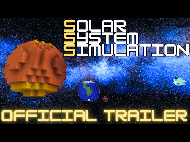 Solar System Simulation [V1.2] Minecraft Map