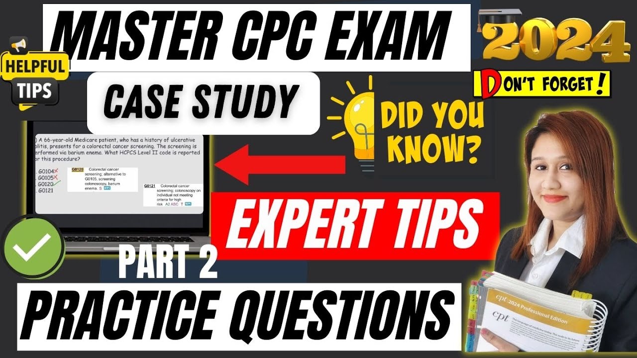 Case Study Practice Questions for CPC Exam | Medical Coding