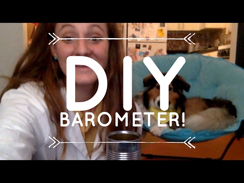 LET'S MAKE A BAROMETER!!