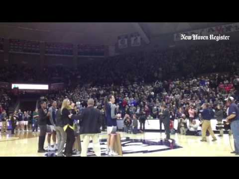 UConn associate head coach Chris Dailey enters Huskies of Honor at long last