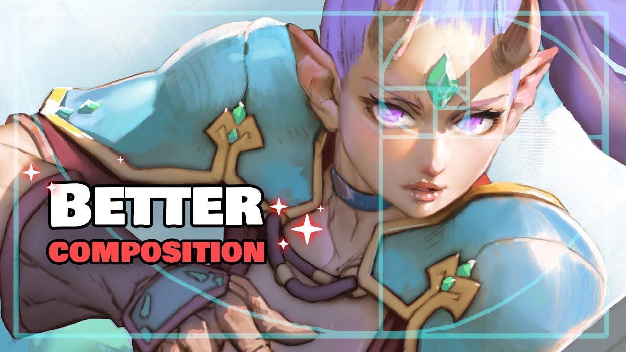 BETTER COMPOSITION - BETTER ART (easy tricks!)