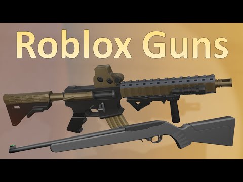 How to Model Guns for Your Roblox Game