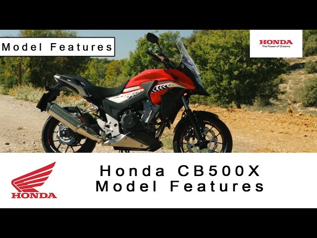 Honda CB500 Series 2016 (vídeo)