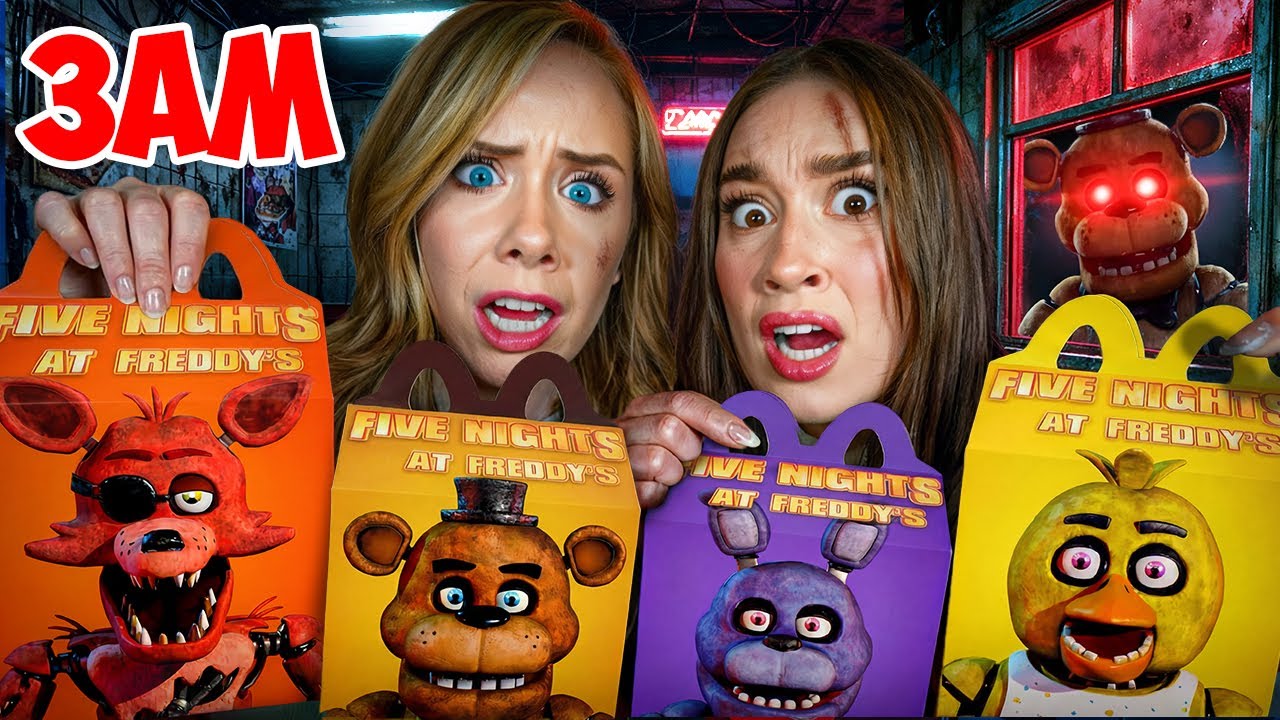 DO NOT ORDER ALL FIVE NIGHTS AT FREDDY'S HAPPY MEAL AT 3 AM...