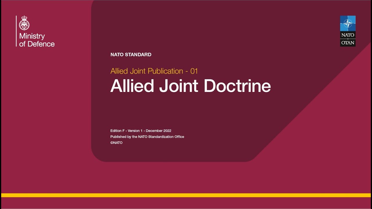 Audiobook: Allied Joint Publication-01, Allied Joint Doctrine