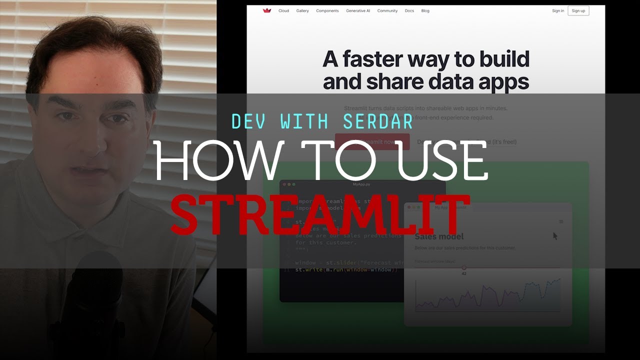 How to use Streamlit to create data-powered web apps in Python