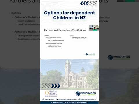 Options for Dependent Children in NZ || Immigration Advisers New Zealand Ltd