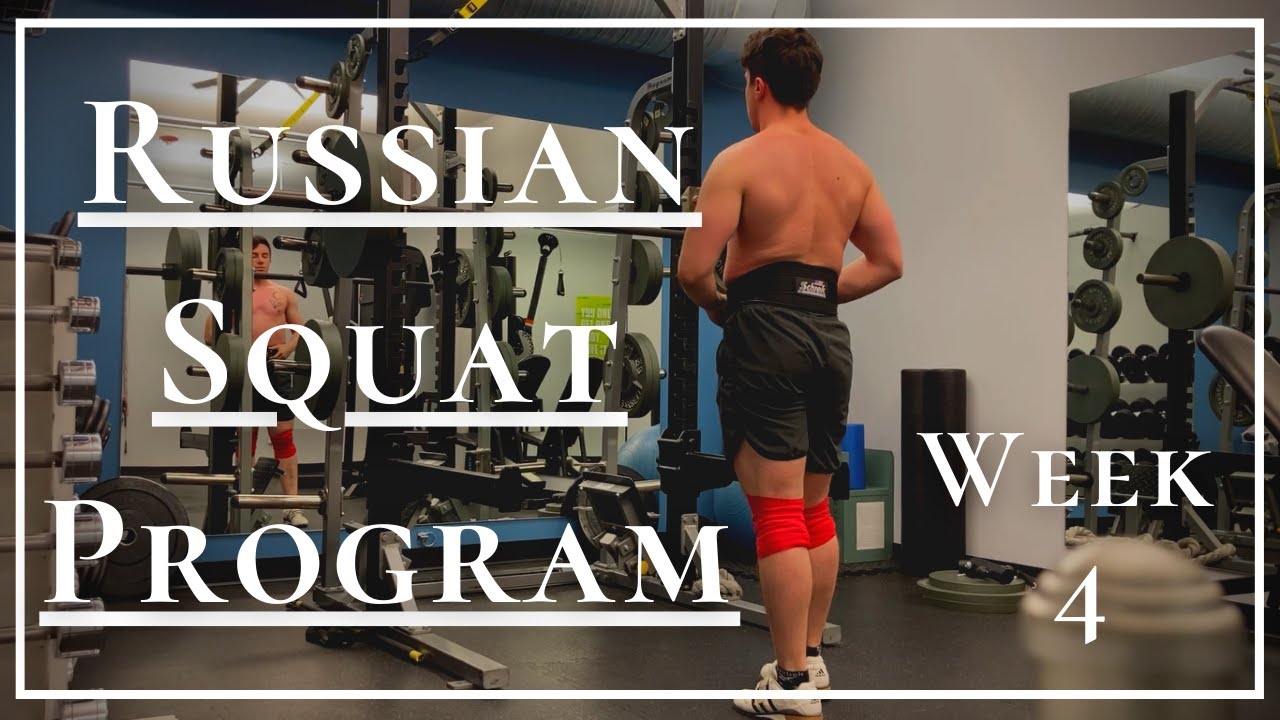 I HURT My Elbow, Knee, and Back in One Week... - Russian Squat Program Week 4