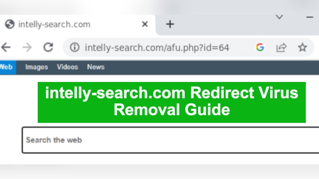 Remove intelly-search.com Redirect Virus For Good