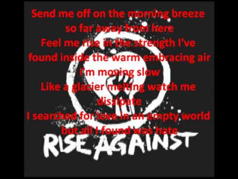 Rise Against Worth Dying For lyrics