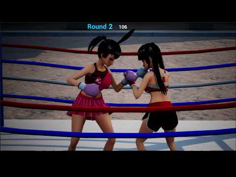 Anime Female Boxing Fight | Kimiko vs Mina