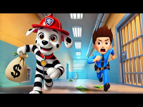 MARSHALL Escape From JAIL With Money💥Verry Funny Story | Paw Patrol Ultimate Rescue | Full Episodes