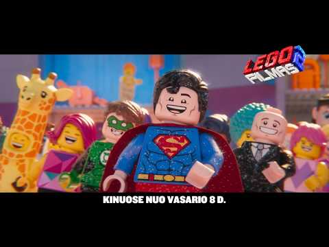 LEGO FILMAS 2 - nauji nuotykiai konstruktorių visatoje - lietuvių kalba kinuose nuo 8 d.