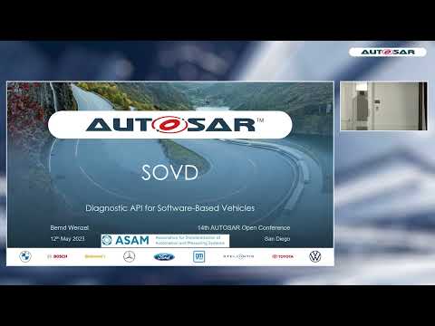 09 ASAM SOVD Diagnostic API For Software Based Vehicles by Bernd Wenzel
