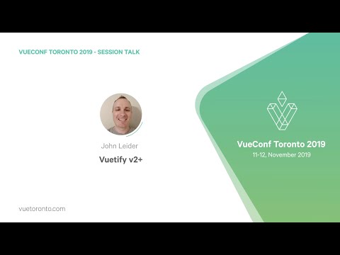 Vuetify.js v2+ updates and improvements by John Leider