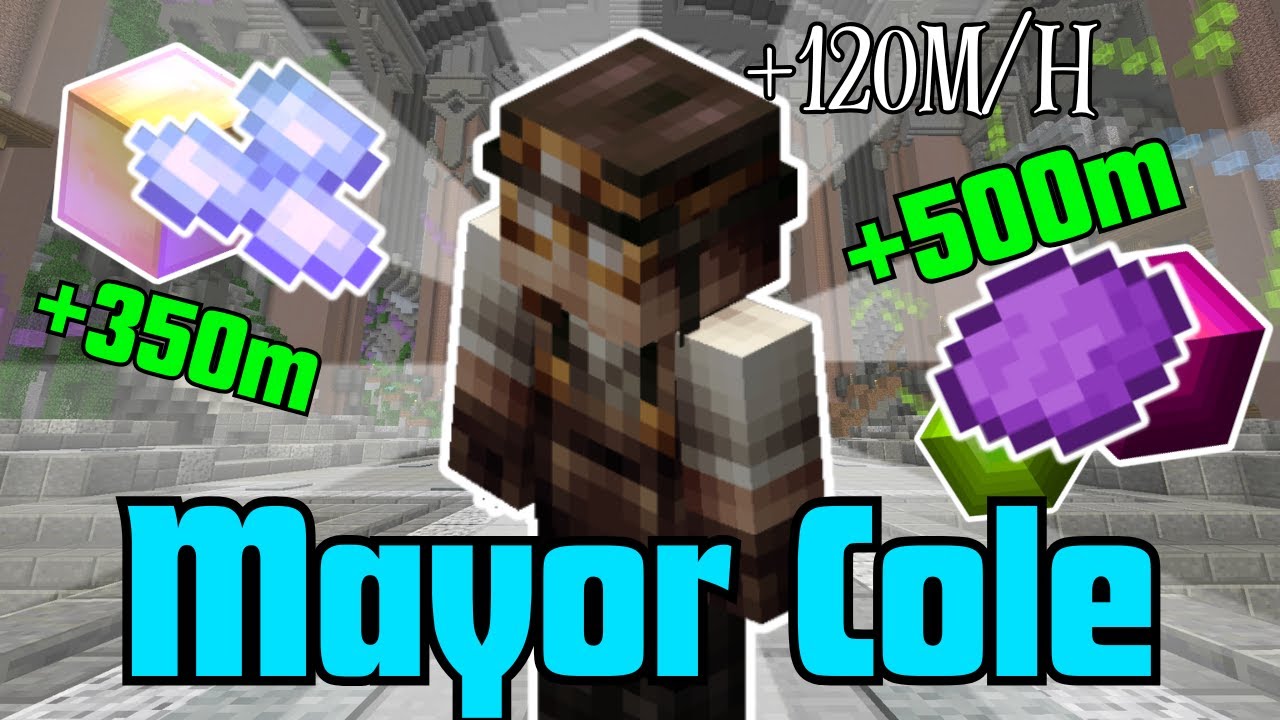 The ULTIMATE Guide for Mayor COLE!!! (Hypixel Skyblock Guide)