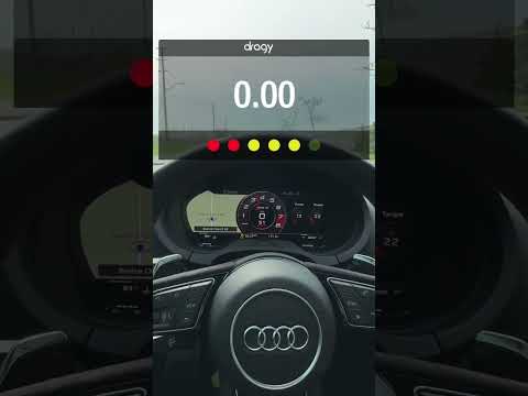 Stock Audi RS3 0-60