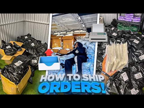 HOW TO SHIP YOUR CLOTHING BRAND ORDERS *CHEAPEST WAY*