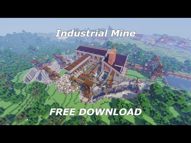 Industrial City : free download Minecraft Map