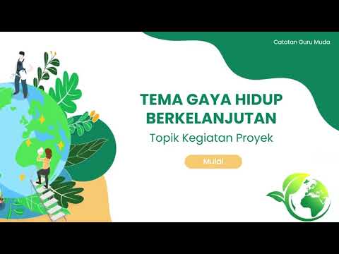 10 CONTOH KEGIATAN P5 TEMA GAYA HIDUP BERKELANJUTAN | KURIKULUM MERDEKA