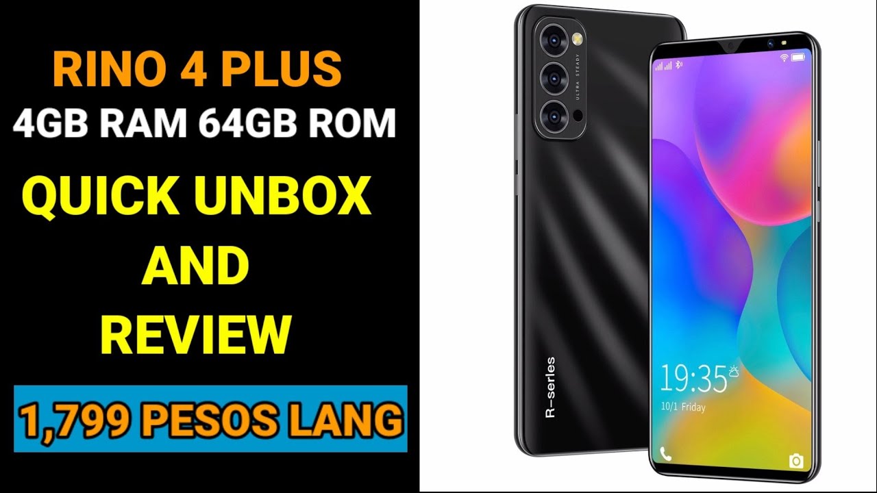Rino 4 plus from shopee -Quick unboxing and Review Very affordable smartphone😱