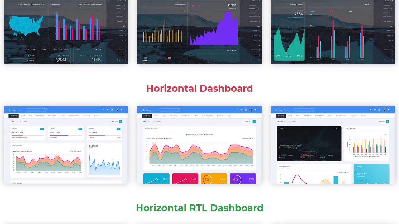 Hyper - Responsive Admin Dashboard Template
