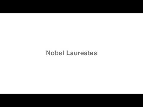 How to Pronounce "Nobel Laureates"