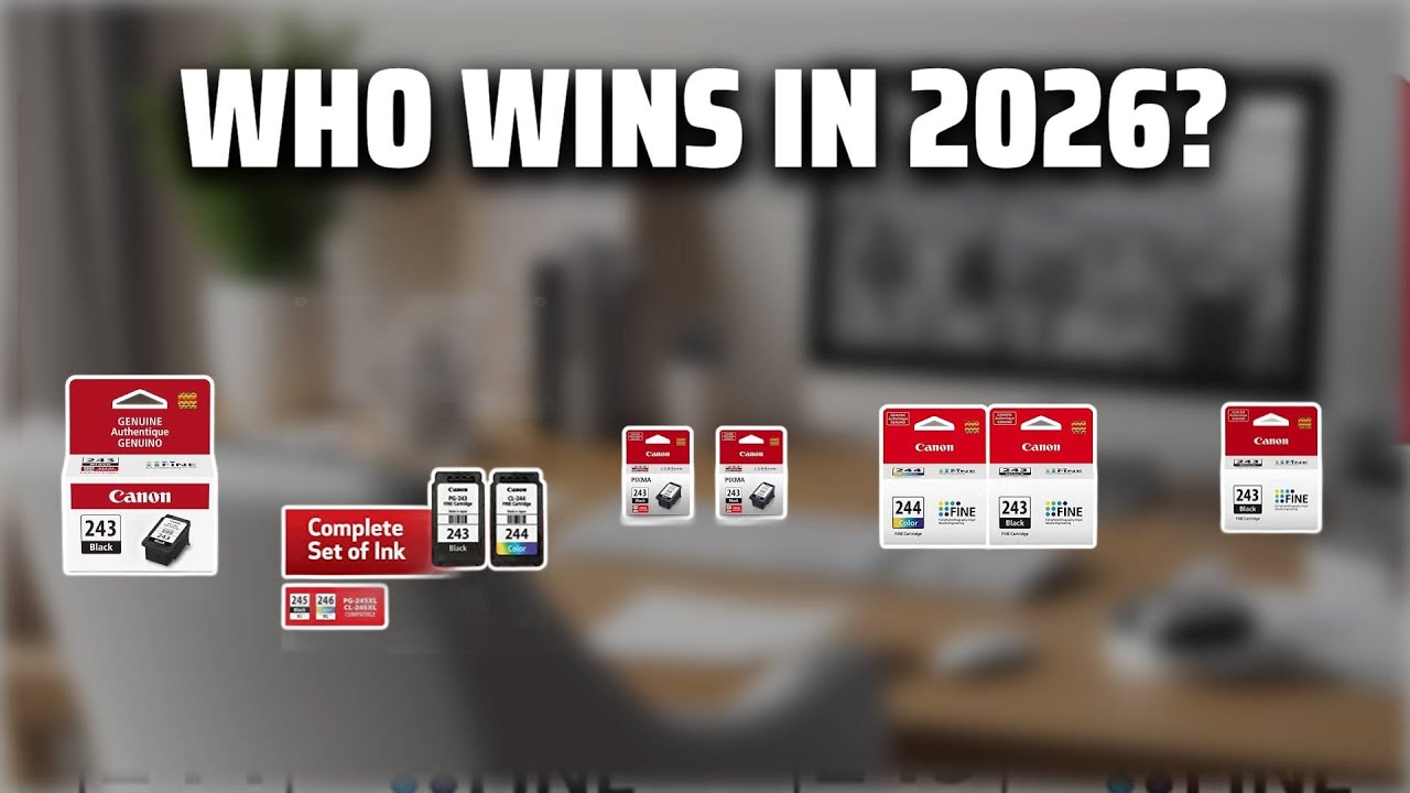 The Top 5 Best Pg243 Black Ink Cartridge in 2026 - Must Watch Before Buying!