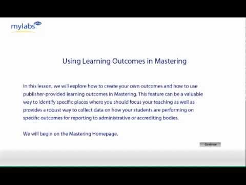 Learning Outcomes 1