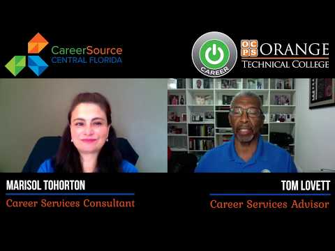 CareerSource Central Florida Interview (Spring 2020 Virtual Resource Fair)