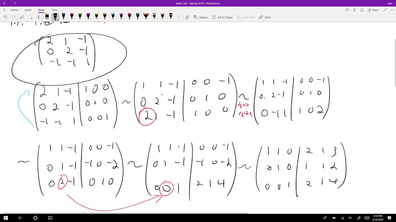 Spring 2019 - Midterm 1 Review Session - Review of Fall 2018 midterms