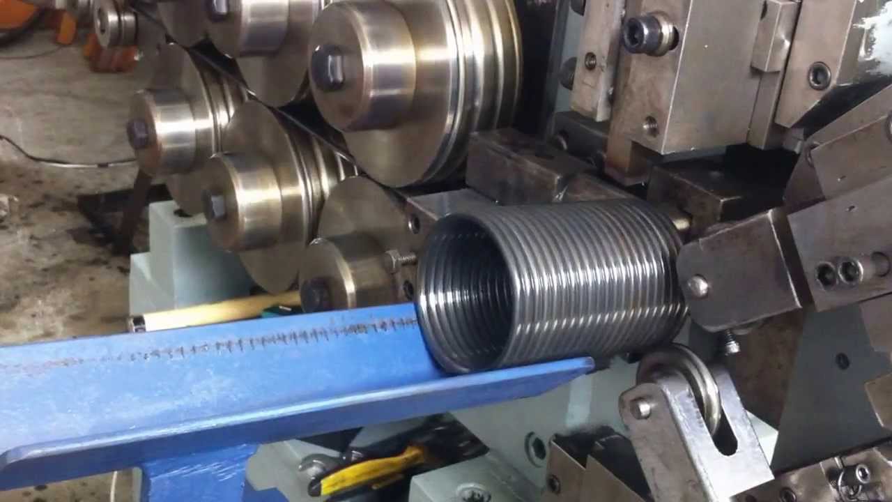 PLC Control Shutter Spring Making Machine