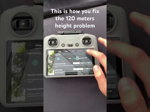 Dji mini 4 pro height problem