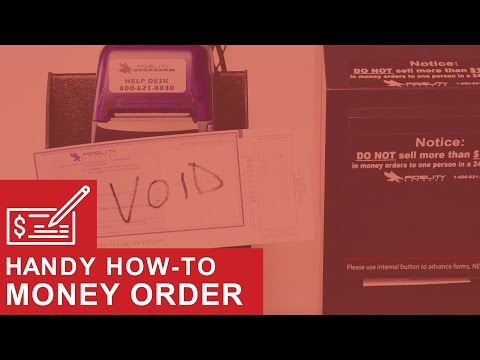 Voiding a Money Order