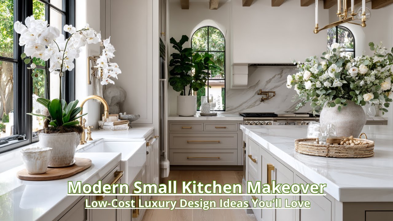 Small Kitchen Design Secrets: How to Create a High-End Look on a Low Budget