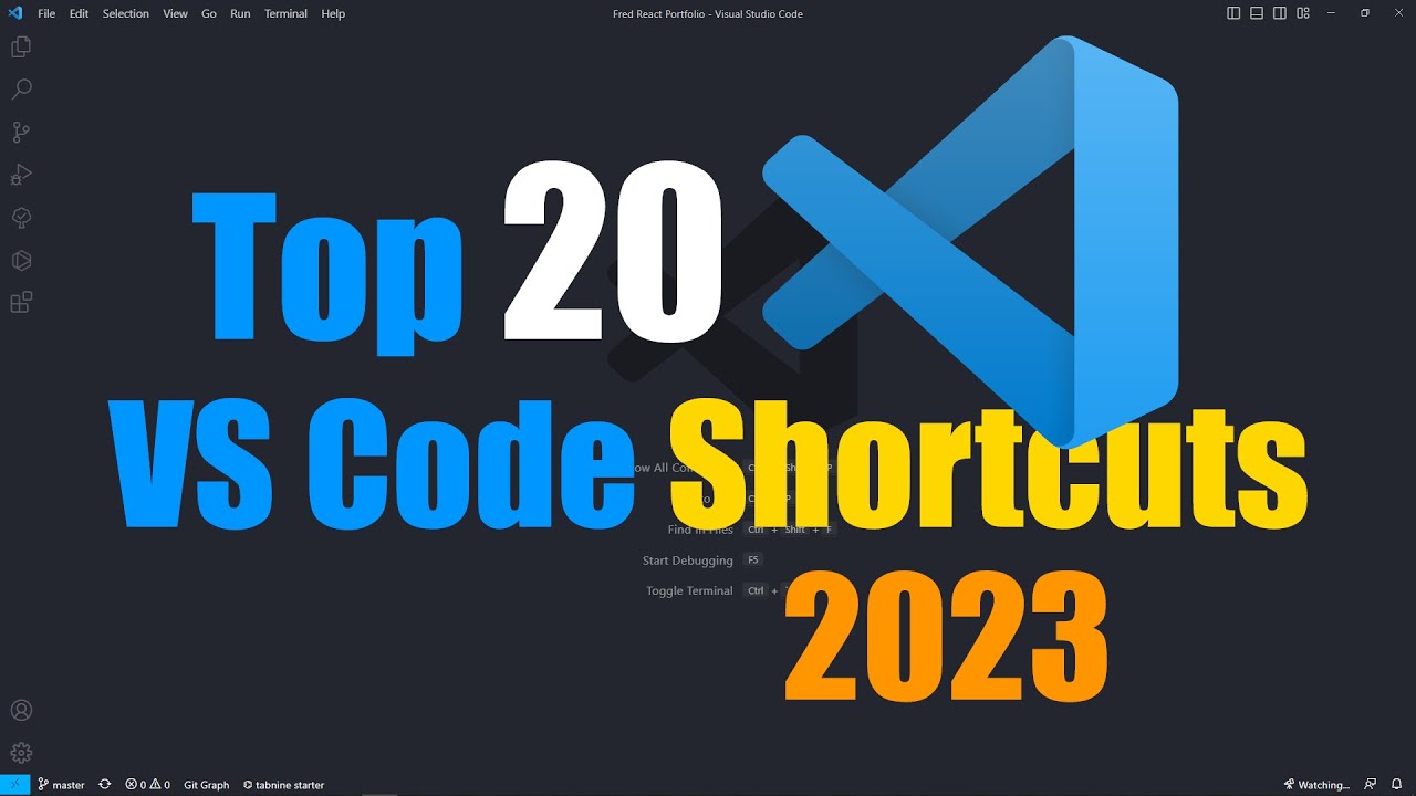 Top 20 VS Code Shortcuts for Front-End Developers in 2023
