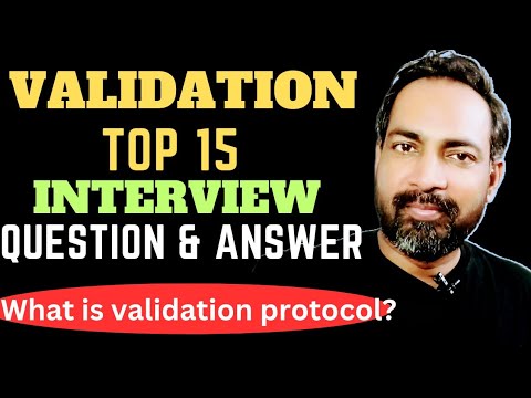 Validation in pharmaceutical industry I Interview Questions and Answers | hindi