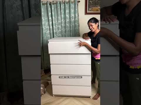 IKEA Dupe Chest Of Drawer | Amazon Finds #sowbaraniyaramesh
